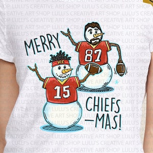 Mahomes Png-kelce Png-snowman Buddies Png-mahomes Snowman-kelce Snowmas ...