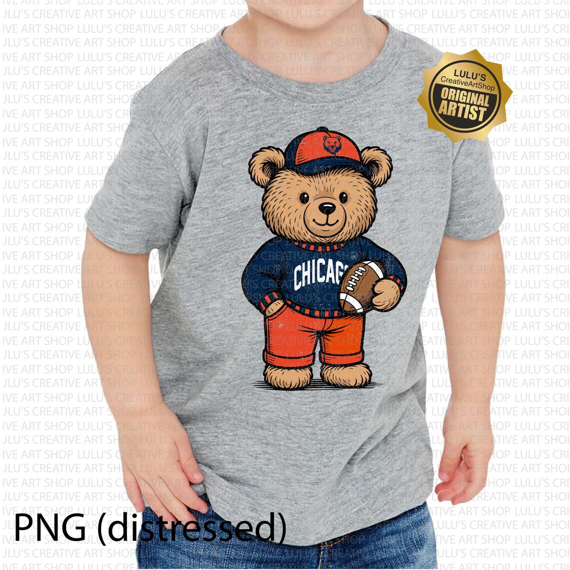 Chicago Bear Png-chicago Teddy Bear Png-chicago Football Png-blue ...