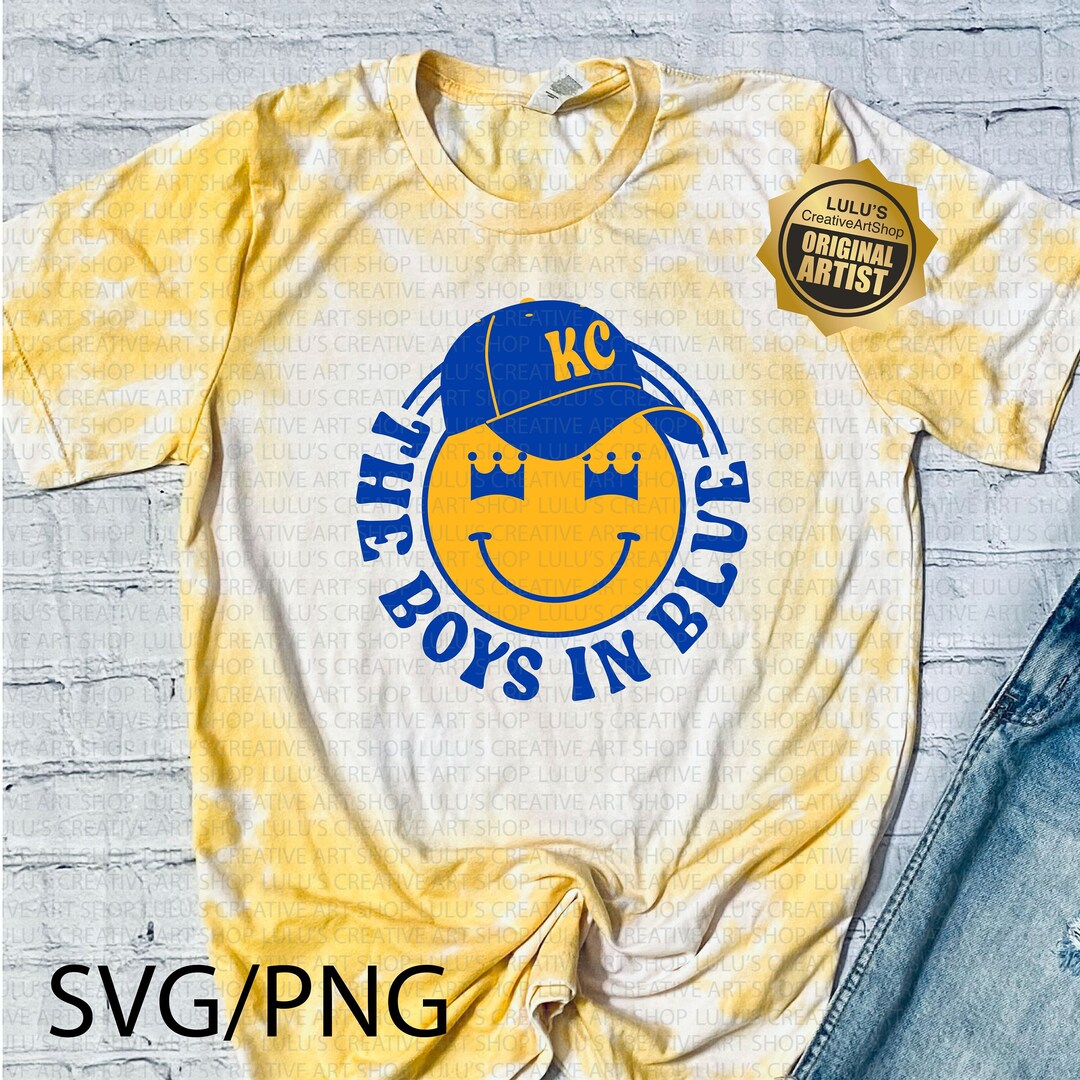 KC Baseball Svg-png-kansas City Baseball Svg-png-kc Smiley Face Svg-kc ...