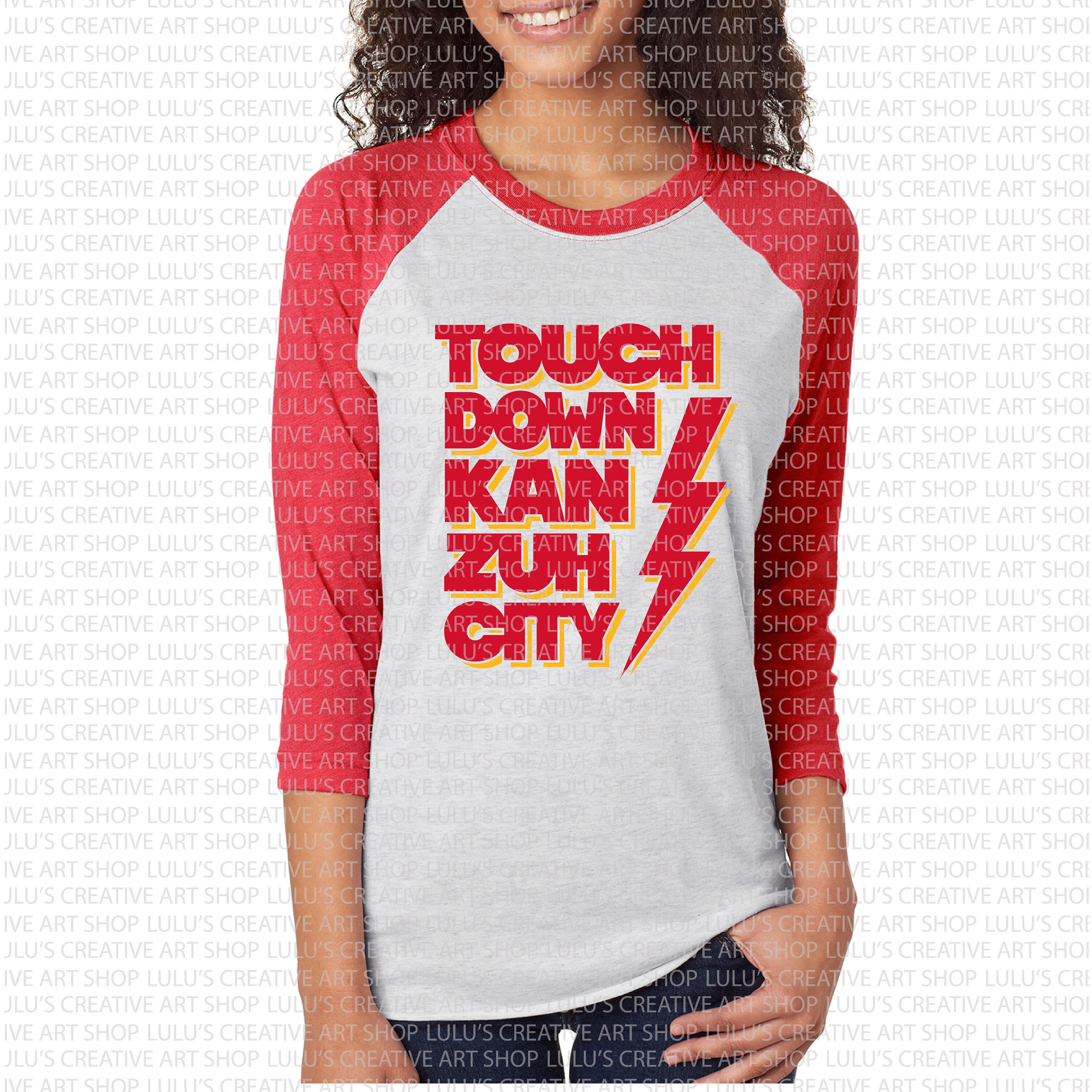 Touchdown Kan Zuh City Svg-kansas City-mahomes Svg-chiefs - Etsy