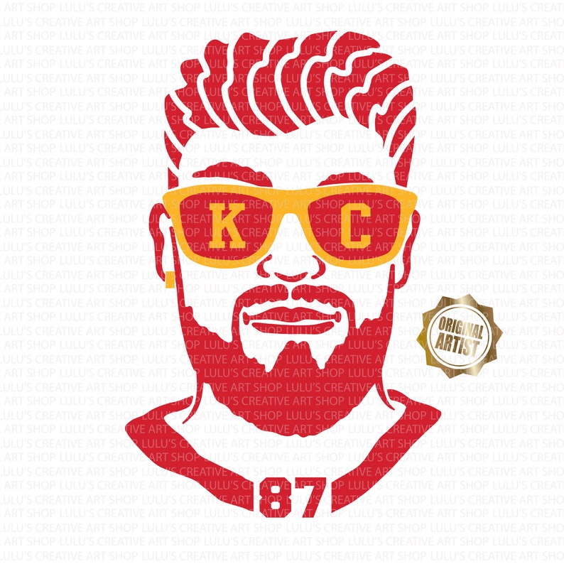 Kelce Svg-kelce Digital Download-kelce Png-travis-kansas City Football ...