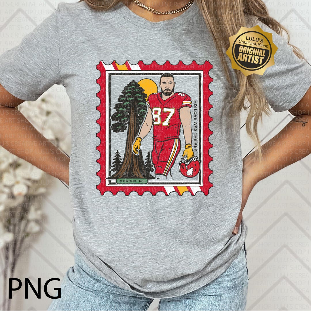 Kelce Redwood Stamp Png-kelce Stamp Png-tay and Trav Png-taylor Wood ...