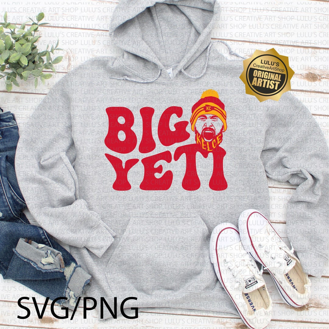 Big Yeti Svg-png-kelce Big Yeti Svg-png-kelce Svg-png-kc Football Svg ...