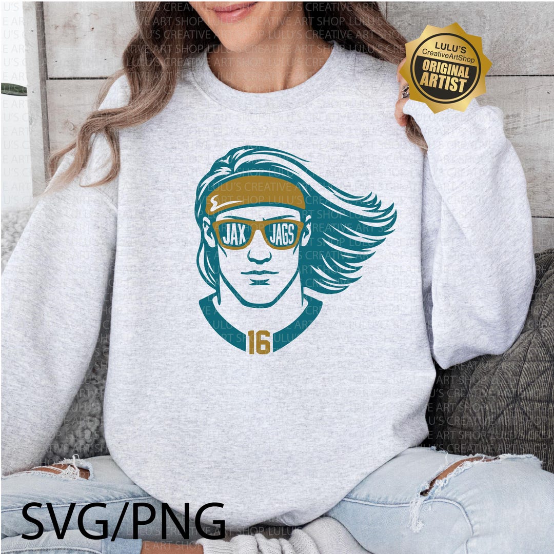 Trevor Lawrence Svg-png-jacksonville Football Png-jax Jags Svg-duval ...