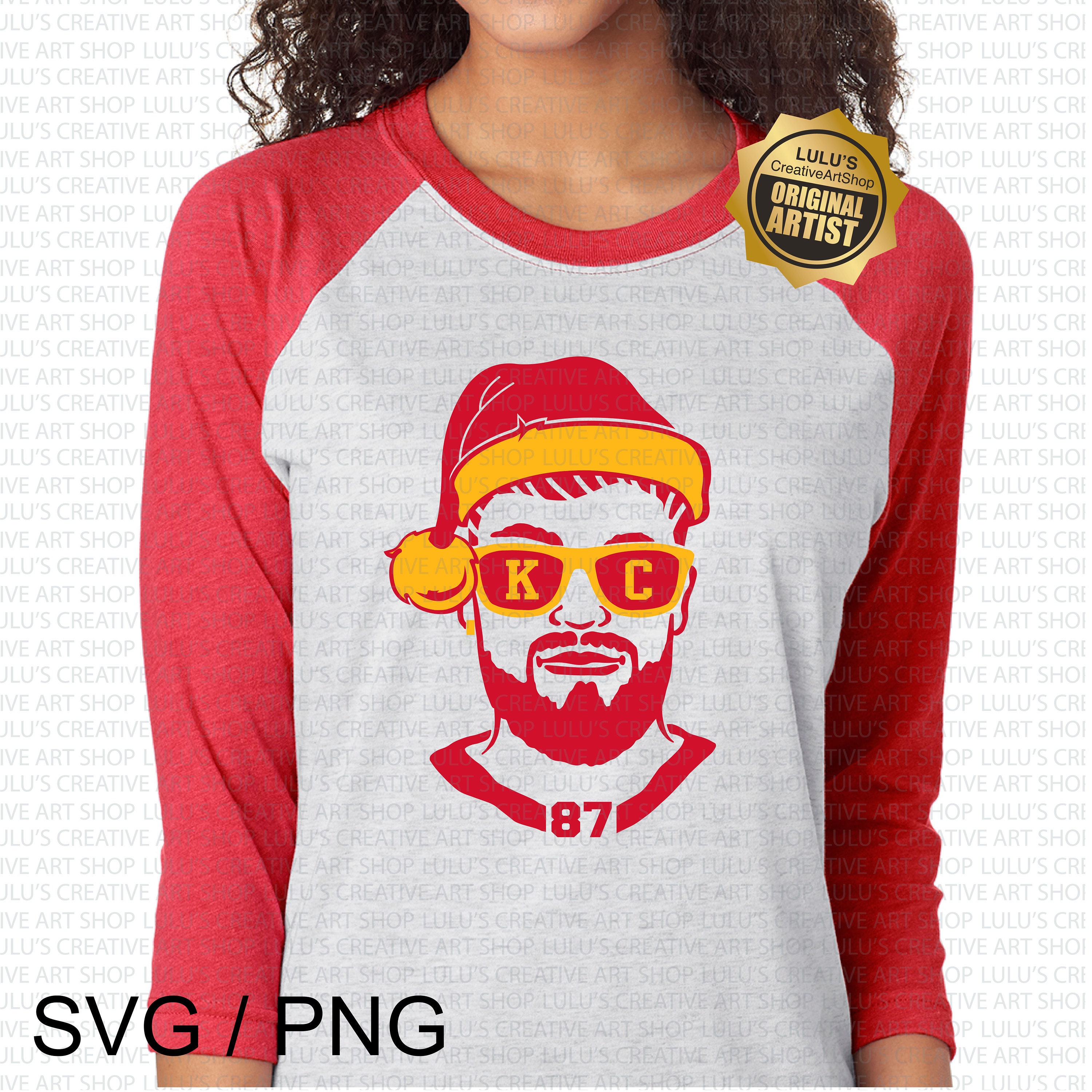 Kelce Santa-svg-png-kelce Svg-chiefs Svg-mahomes Svg-travis - Etsy ...