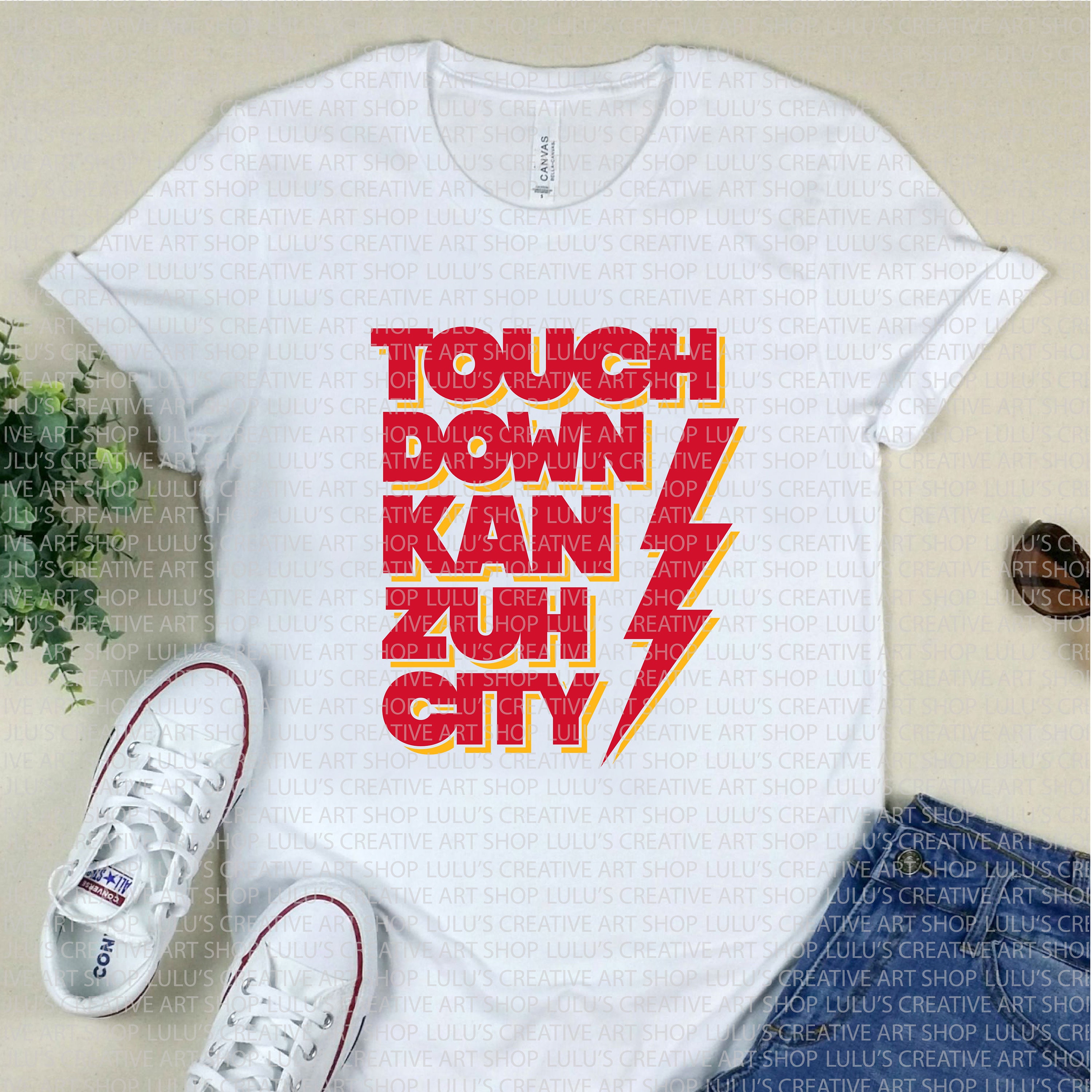 Touchdown Kan Zuh City Svg-kansas City-mahomes Svg-chiefs - Etsy
