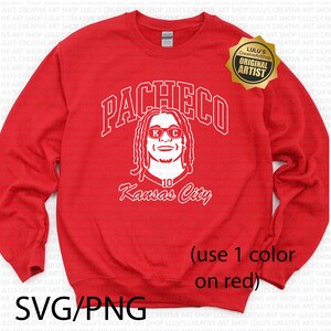 Pacheco Svg-png-pacheco 10 Svg-kc Football Svg-png-red Kingdom Svg ...