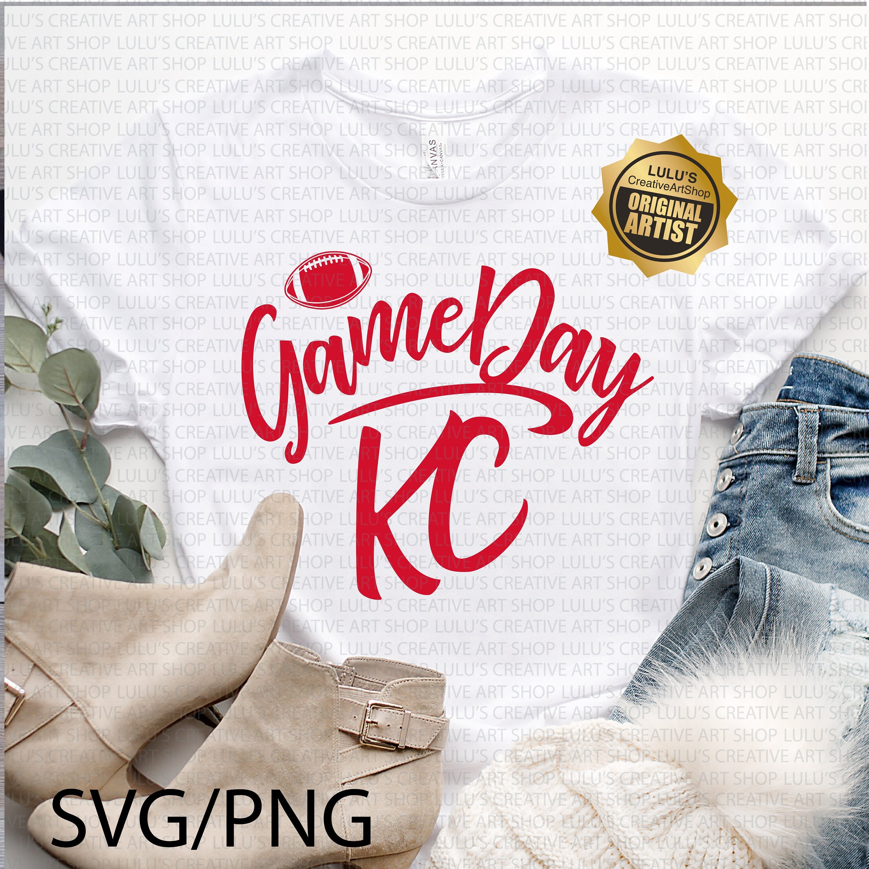 Game Day KC Svg-pngmahomes Svg-kc Png-red Kingdom-red - Etsy