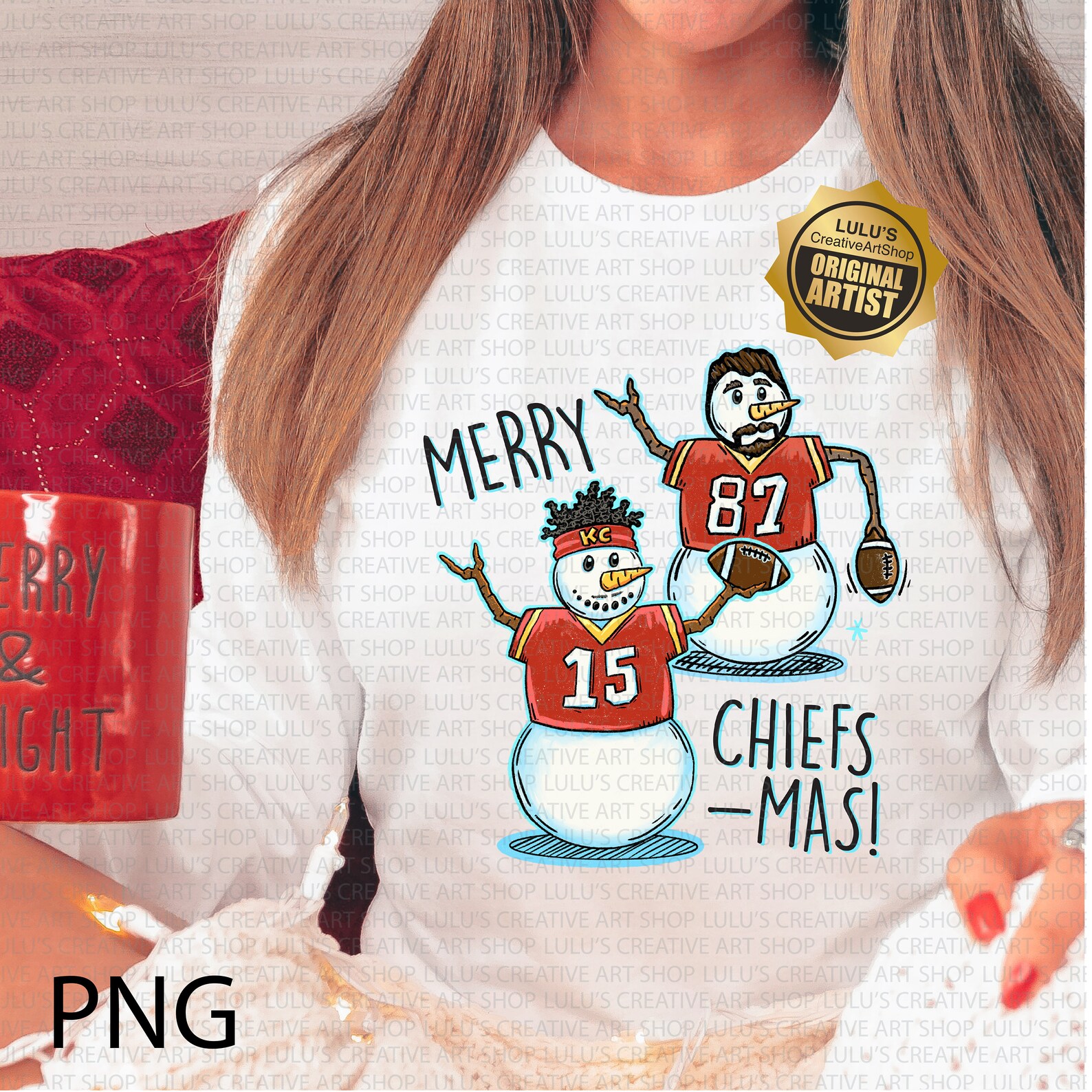 Mahomes Png-kelce Png-snowman Buddies Png-mahomes Snowman-kelce Snowmas ...