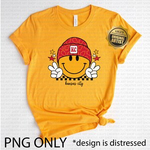 KC Smiley Face Png - Etsy