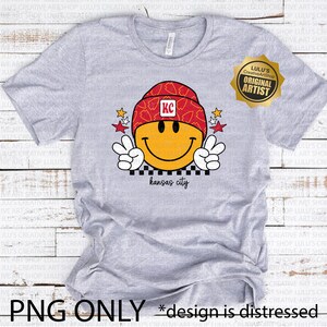 KC Smiley Face Png - Etsy