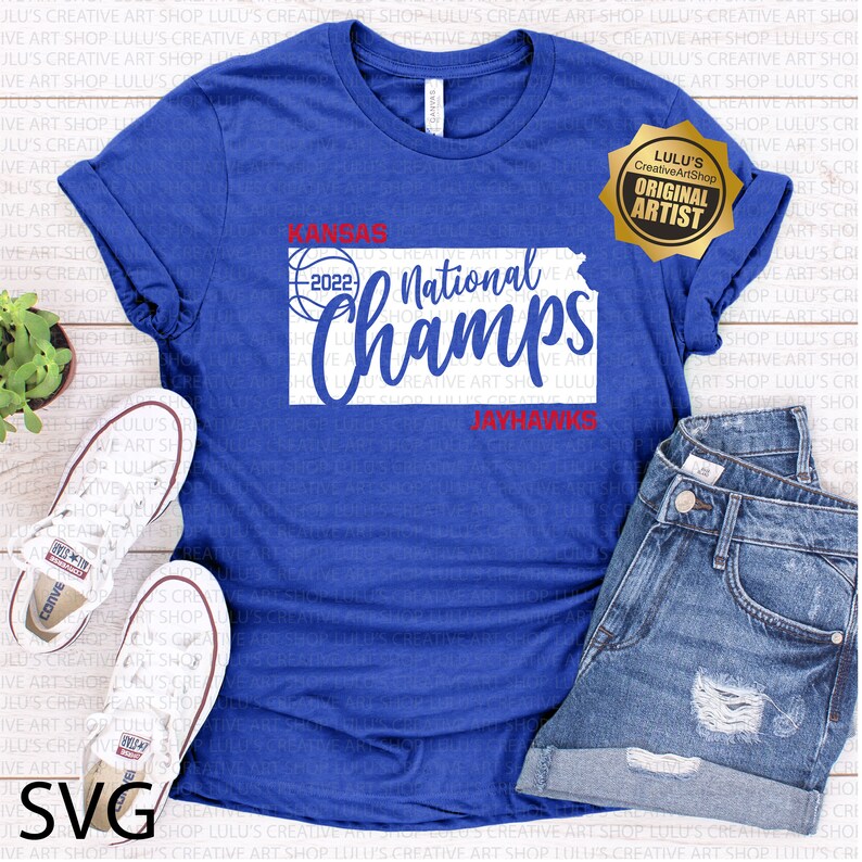 KU Champs Svg-png-ku Champions Svg-jayhawks Svg-national | Etsy