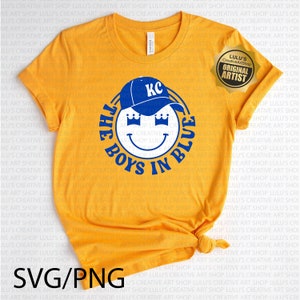 KC Baseball Svg-png-kansas City Baseball Svg-png-kc Smiley Face Svg-kc ...