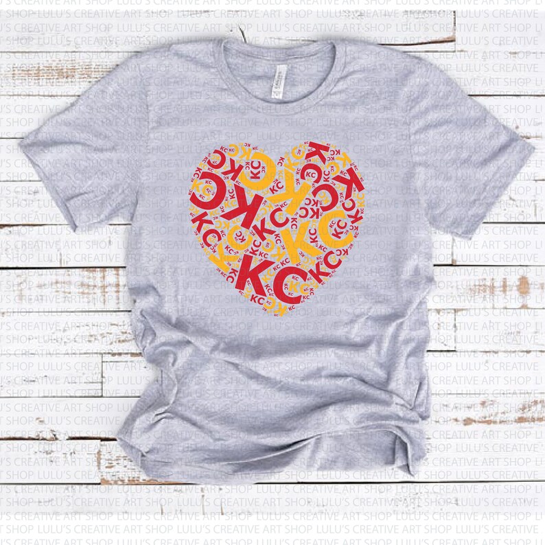 Kc Heart Svg-png-valentines Svg-png KC Heart Svg-kansas City - Etsy