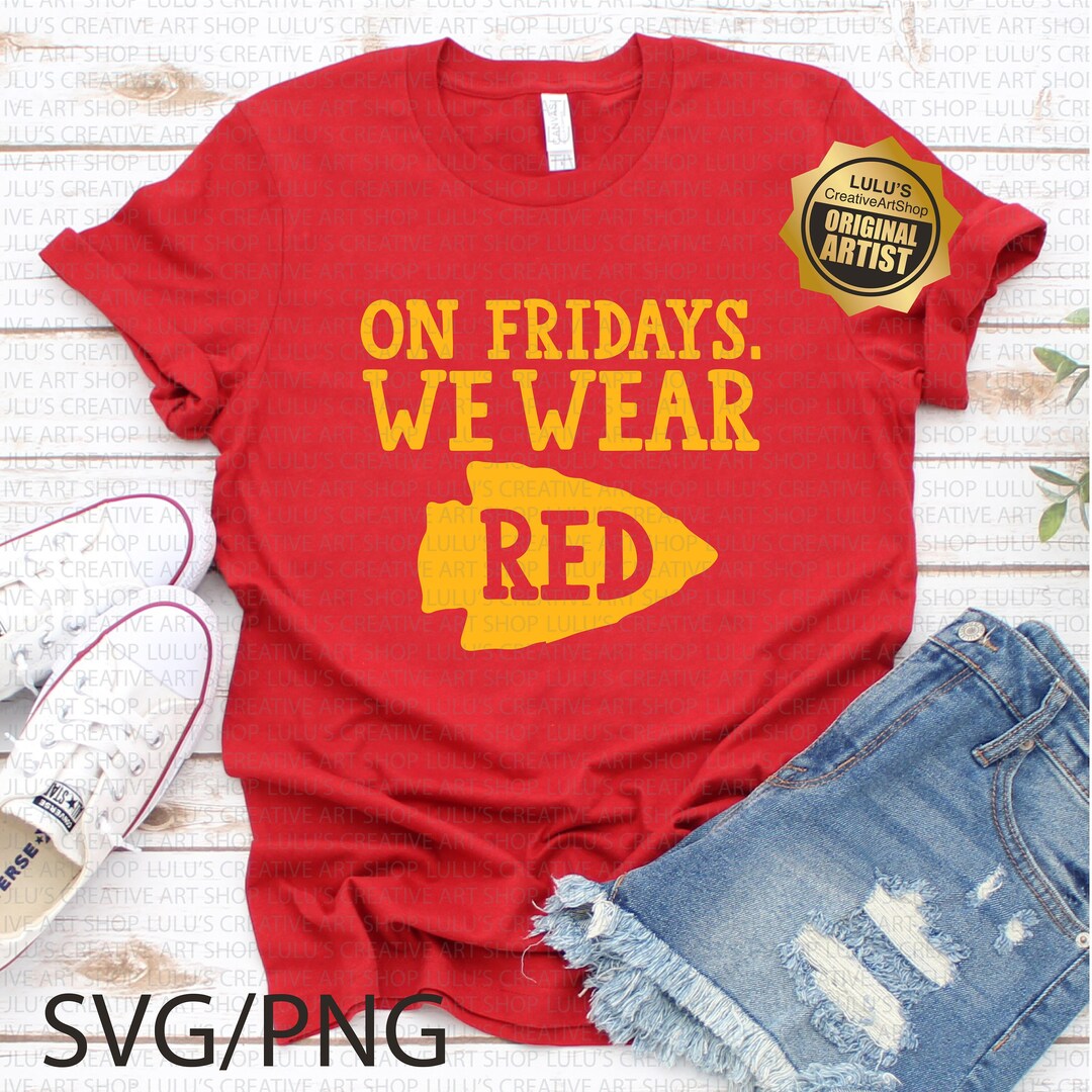 Red Friday Svg-png-mahomes Svg-red Friday Svg-fridays We Wear Red Svg ...