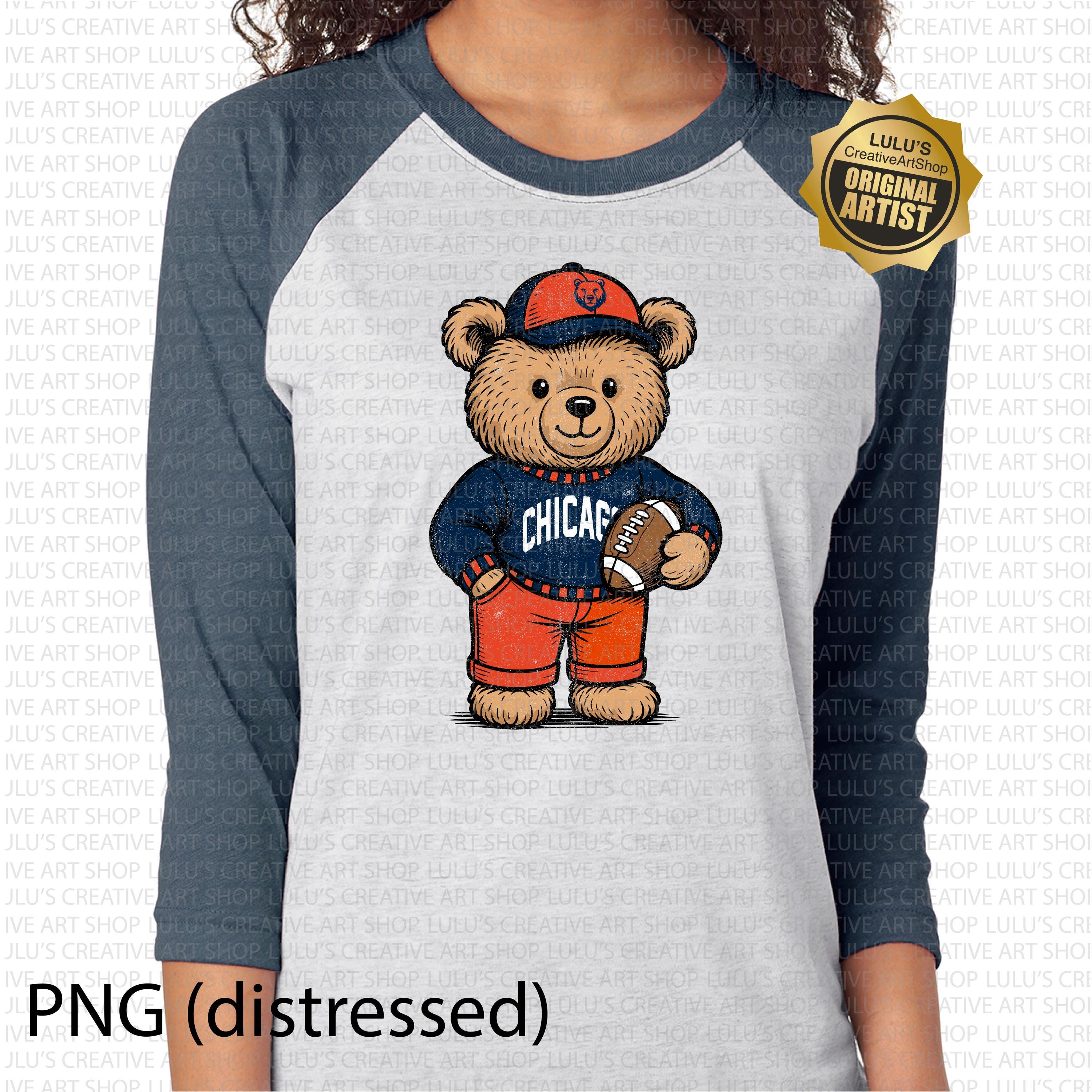 Chicago Bear Png-chicago Teddy Bear Png-chicago Football Png-blue ...