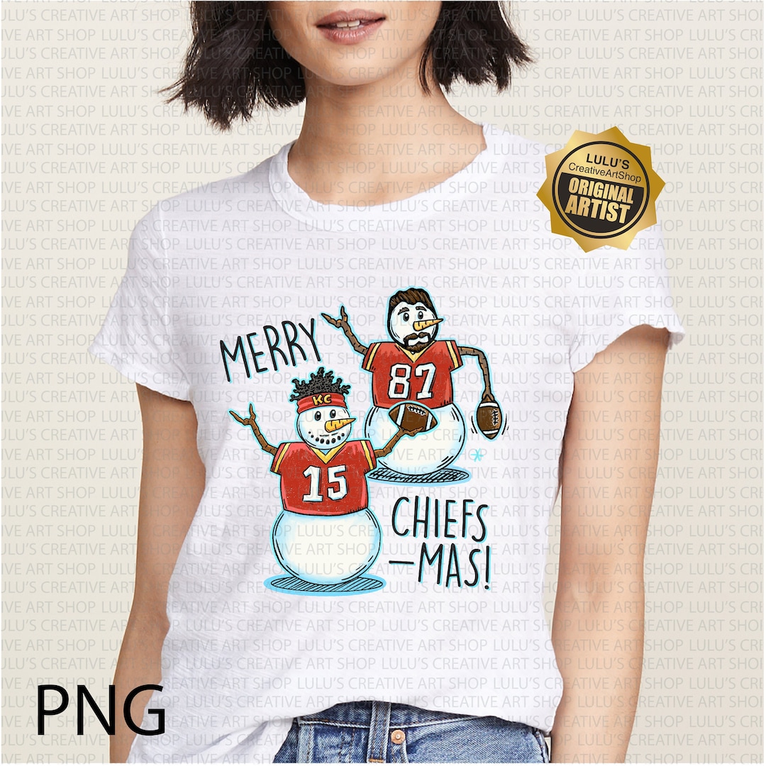 Mahomes Png-kelce Png-snowman Buddies Png-mahomes Snowman-kelce Snowmas ...
