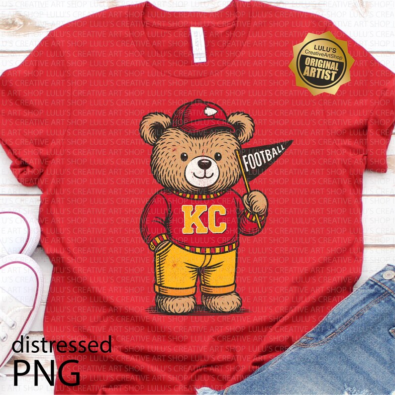 KC Bear PNG-KC Teddy Bear Png-kc Football Bear Png-kc Football Png ...