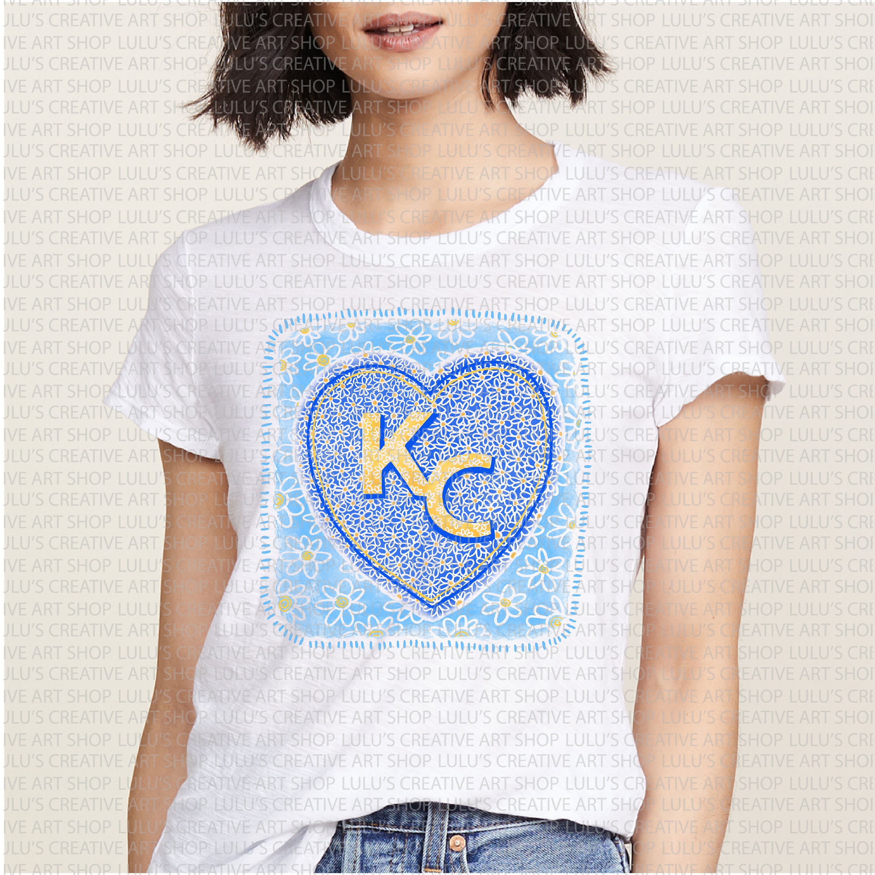 KC Royals PNG-KC Heart png-Kansas City-Heart png-Royals | Etsy