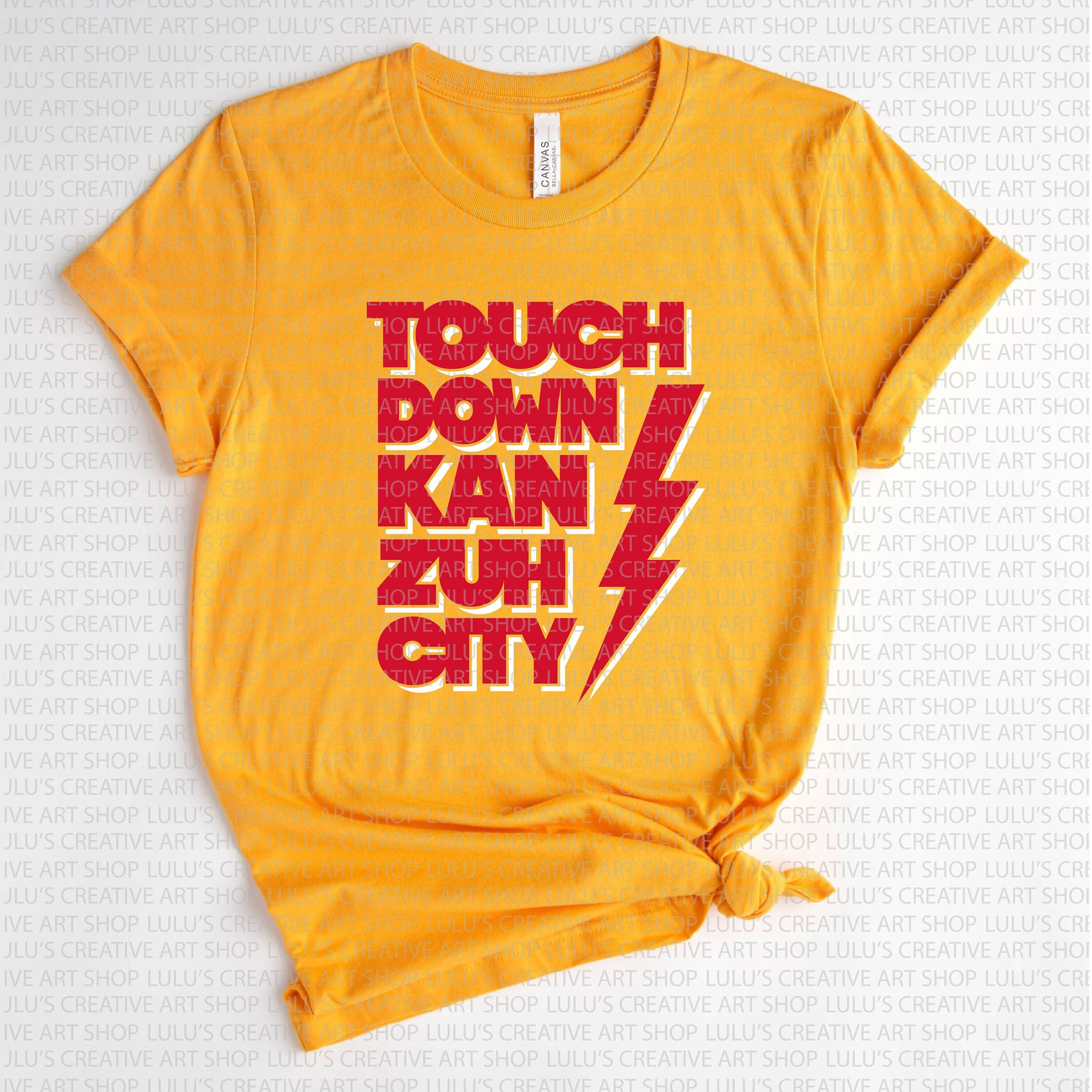 Touchdown Kan Zuh City Svg-kansas City-mahomes Svg-chiefs - Etsy