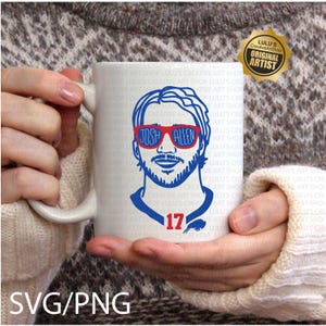 Josh Allen Svg-png-buffalo Football Svg-png-bills Mafia Svg-png-allen ...