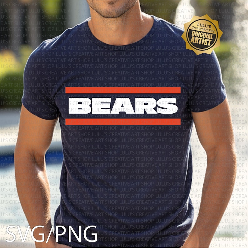 Bears Stripe Svg-png-da Bears Svg-chicago Football Svg-caleb Williams ...
