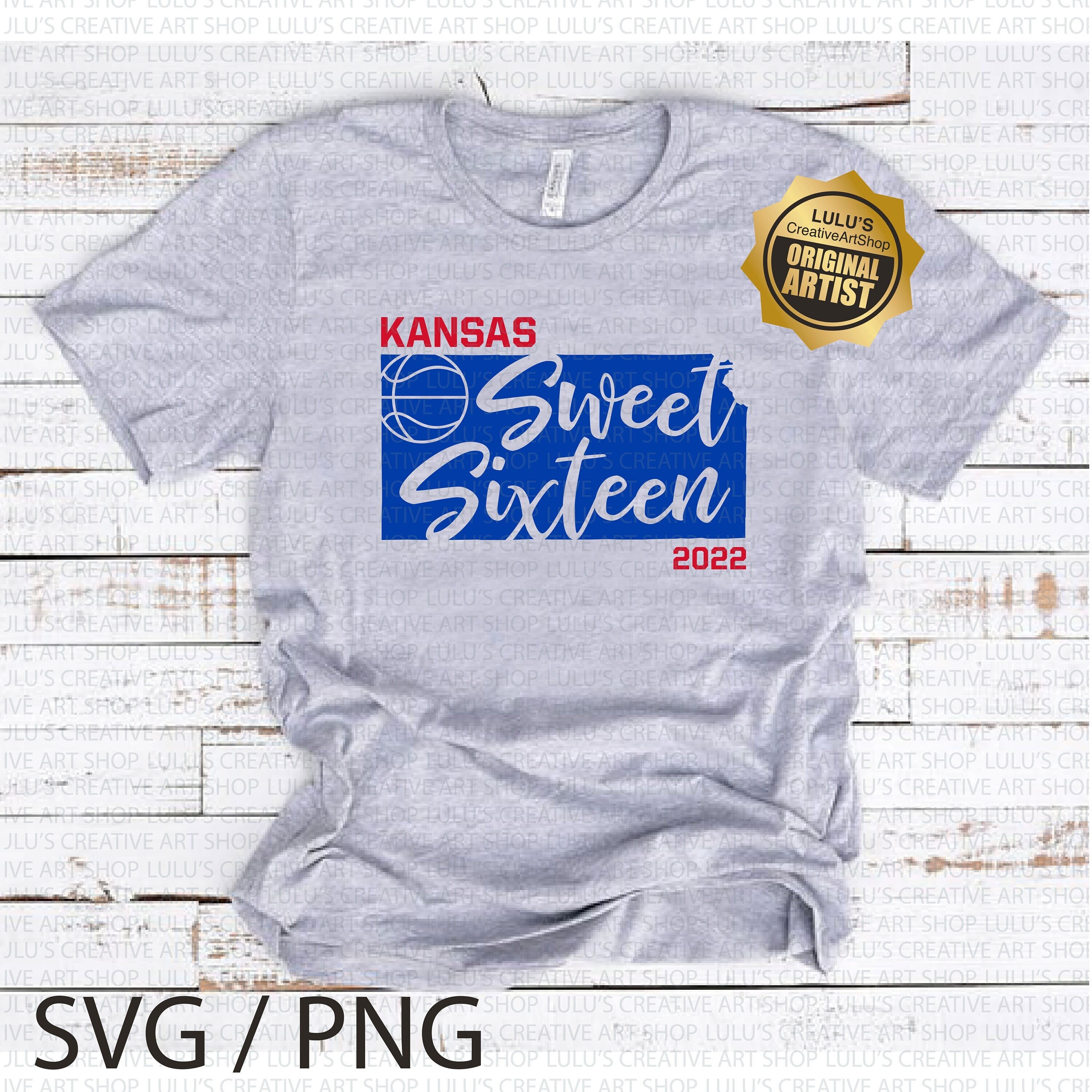 Kansas Svg-png-ku Svg-jayhawks Svg-sweet Sixteen Svg-march | Etsy