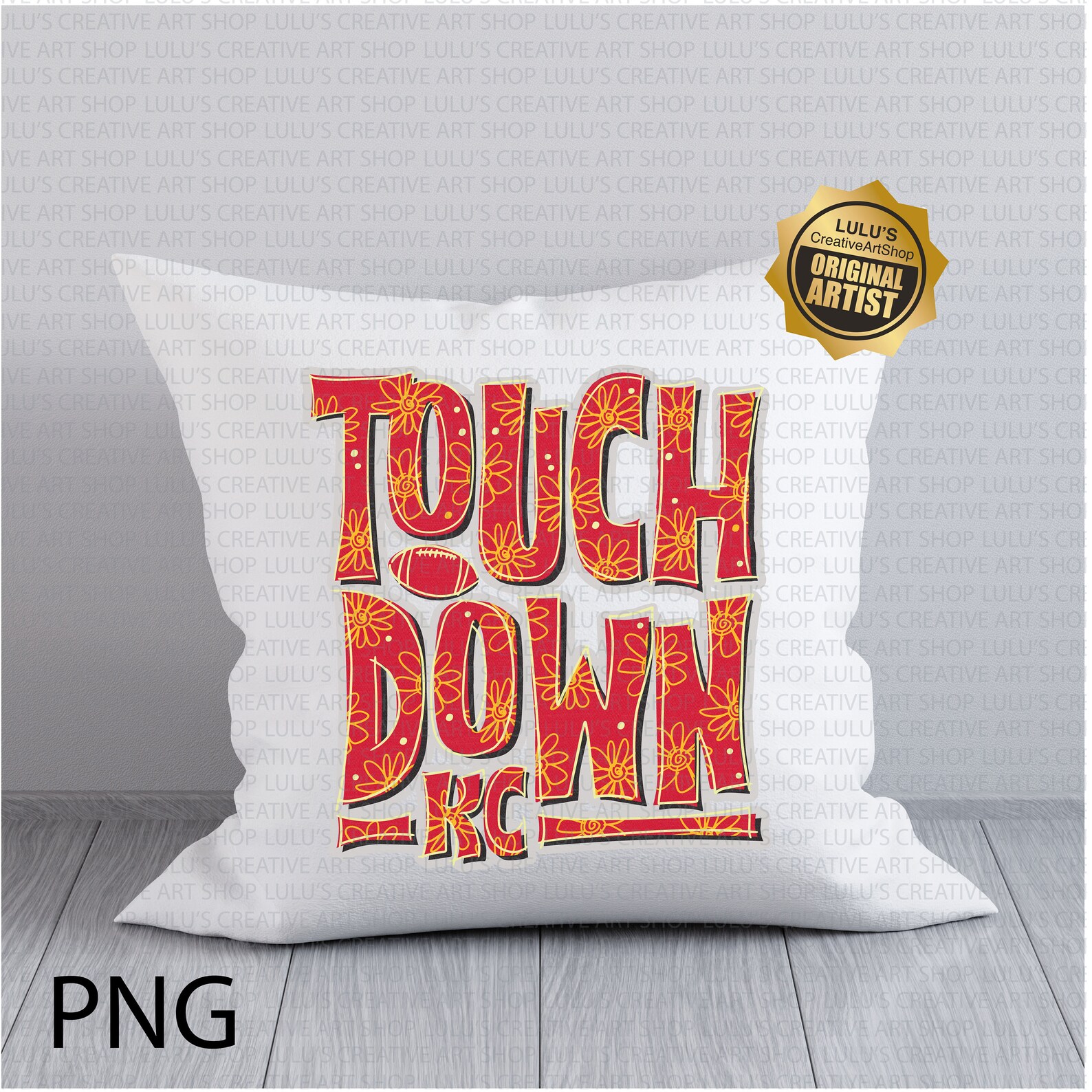 Touchdown KC Png-png-mahomes Png Png-red Kingdom-red - Etsy