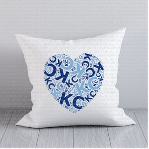 KC Heart Svg-royals Svg-baseball-kansas City-png-sublimation-cut Files ...