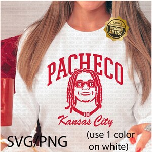 Pacheco Svg-png-pacheco 10 Svg-kc Football Svg-png-red Kingdom Svg ...