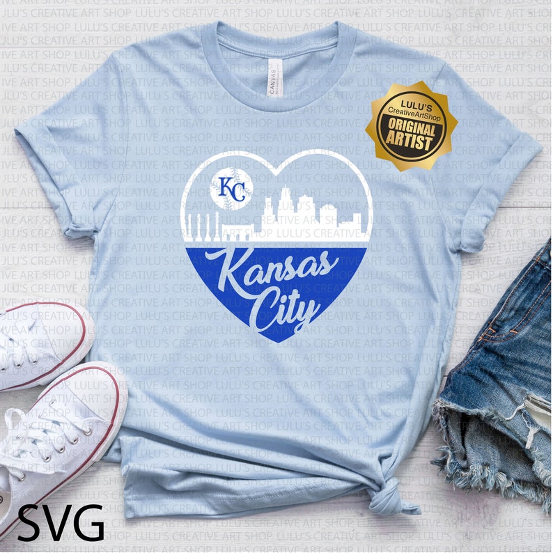 KC Royals Svg-kc Heart Svg-png-kc Skyline Svg-royals | Etsy