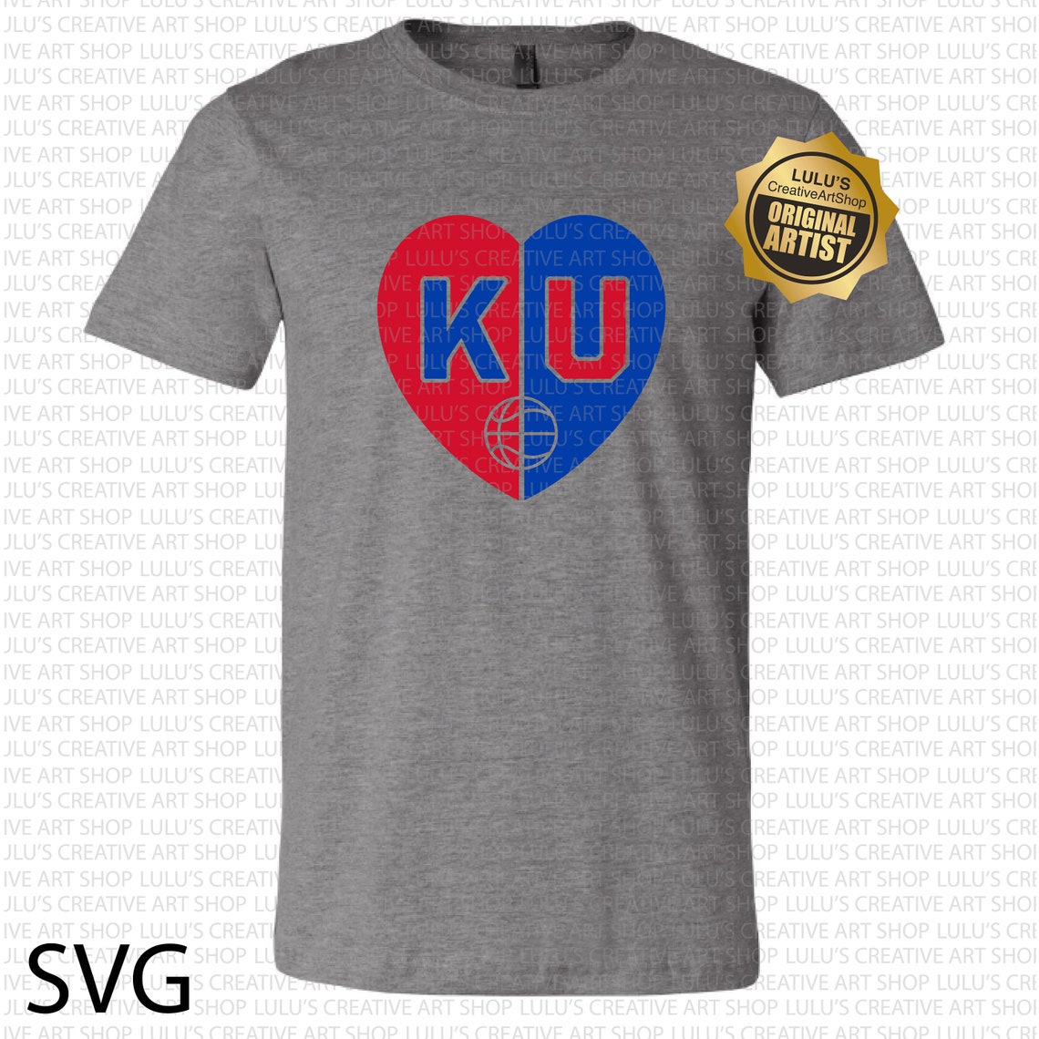 KU Heart Svg-png-jayhawks Heart Svg-jayhawks Svg-kansas Svg-ku | Etsy