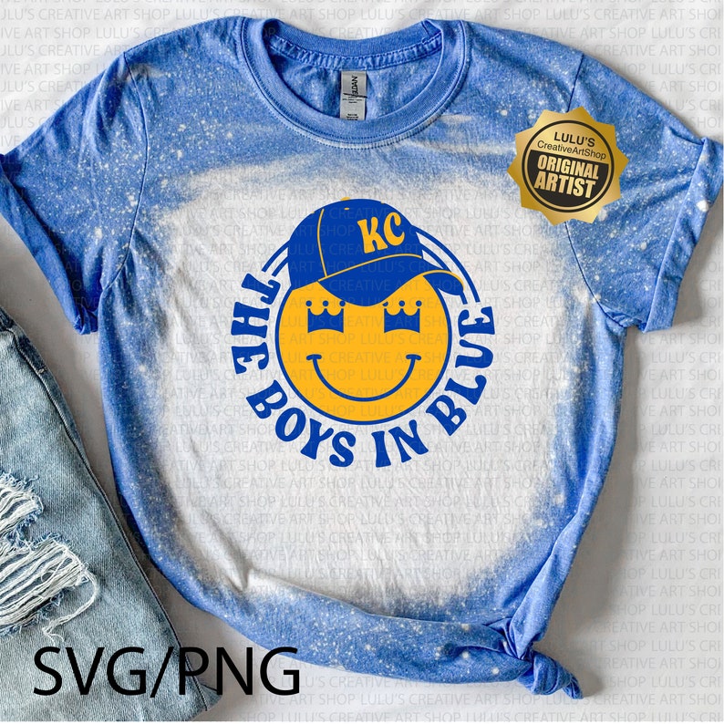 KC Baseball Svg-png-kansas City Baseball Svg-png-kc Smiley - Etsy