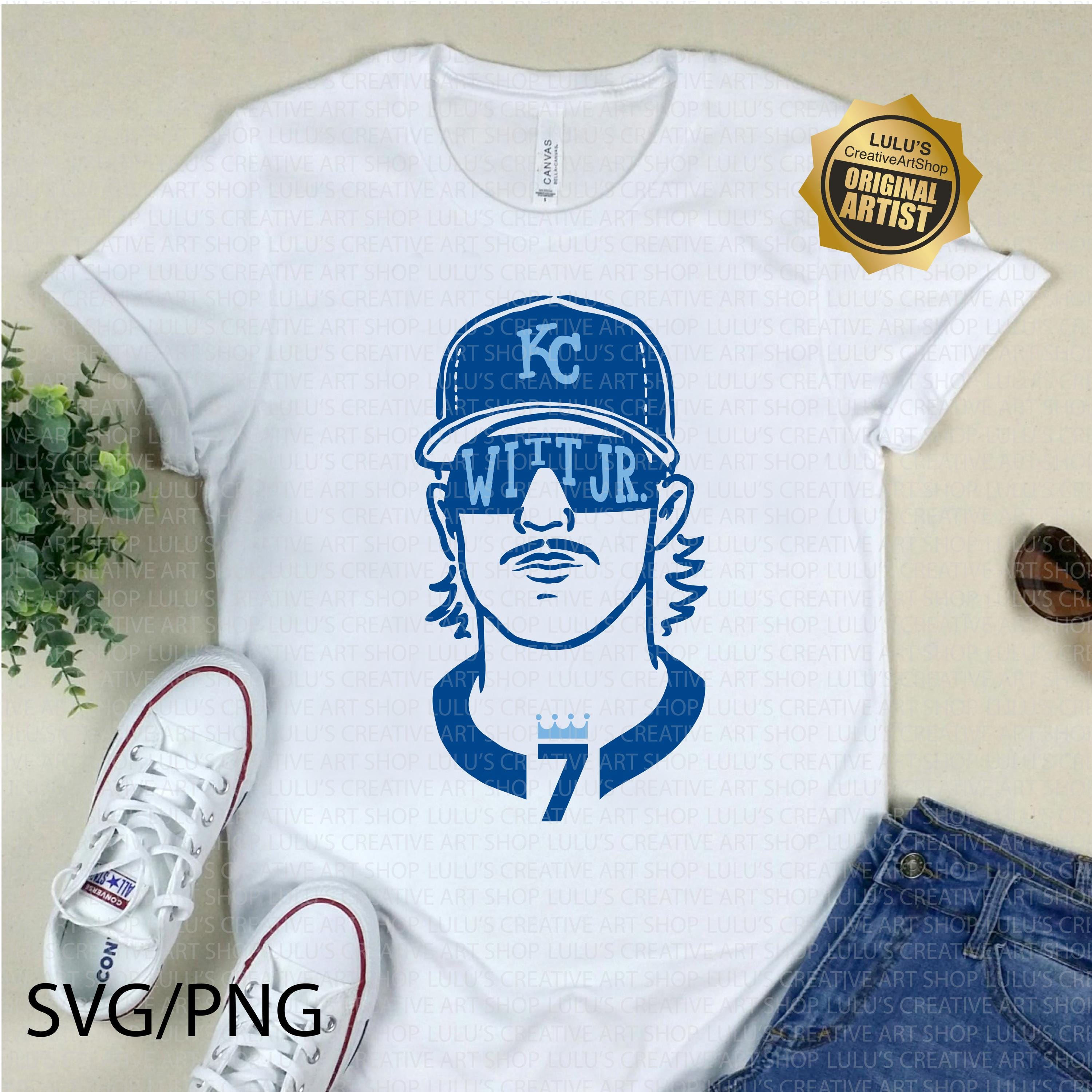 Bobby KC Svg-png-light Tees-kc Baseball Svg-png-witt Jr Svg-png-kansas ...