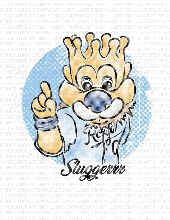 Royals Png-slugger Sublimation-kc Royals Png-lion Png-crown | Etsy