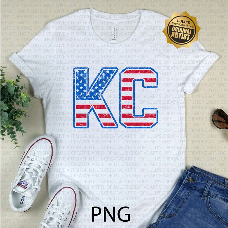 KC Flag Png-kc Stars and Stripes Png-kc 4th of July - Etsy