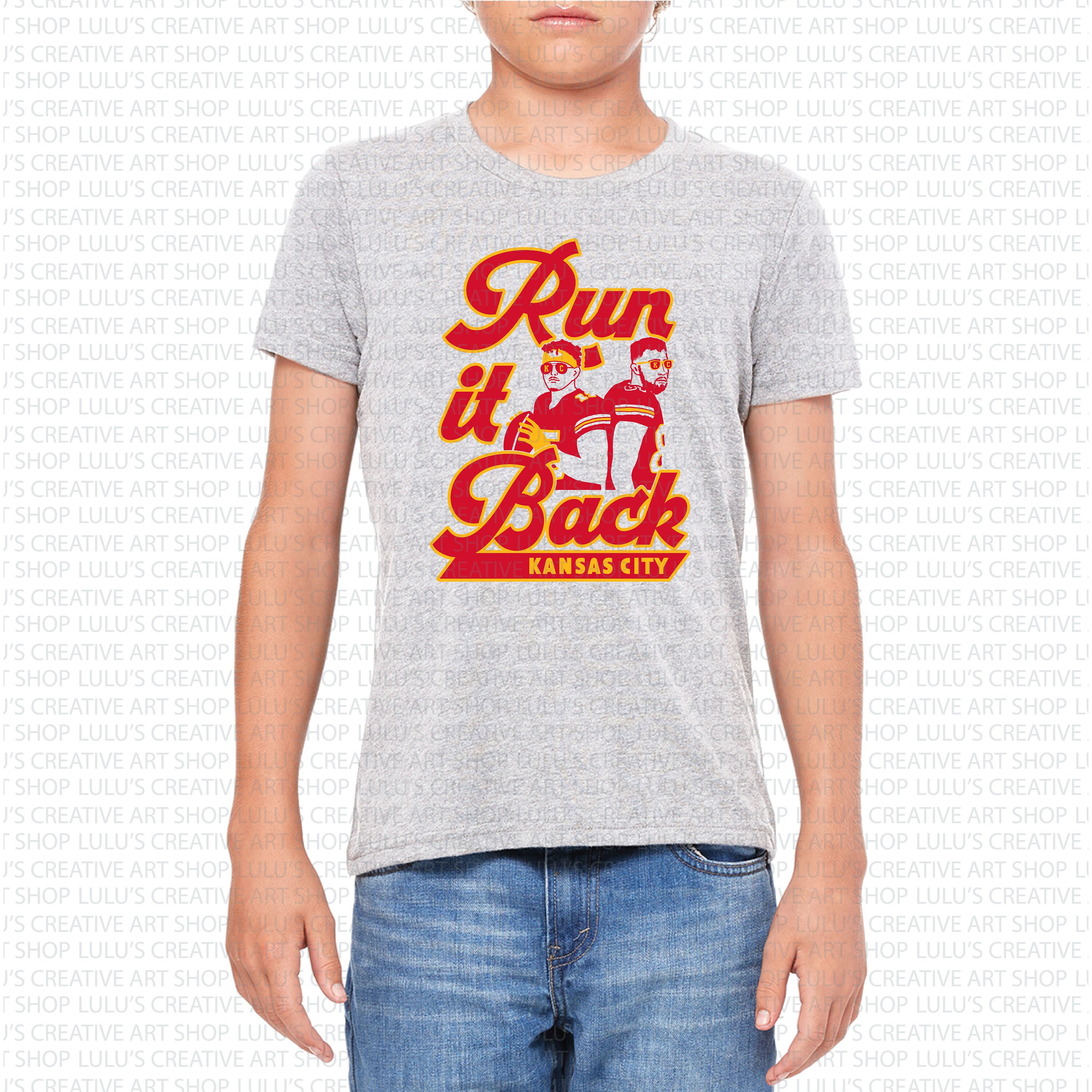 Run It Back Svg-mahomes Svg-kelce Svg-png-chiefs Shirt-kc Football-red ...