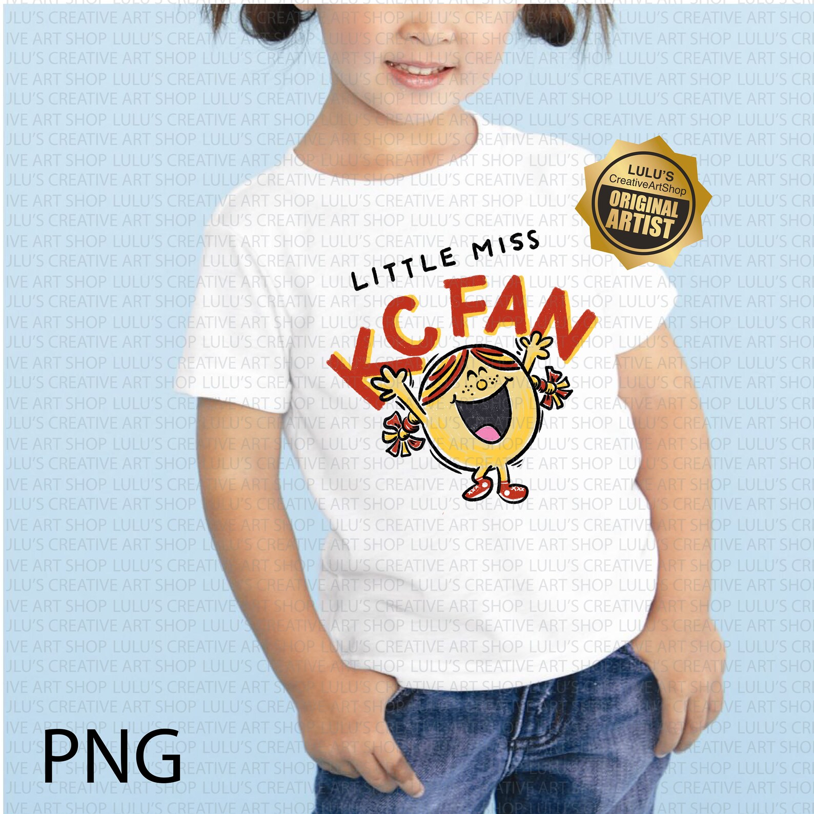 Little Miss KC Fan Png-little Miss Png-mahomes Png-chiefs - Etsy