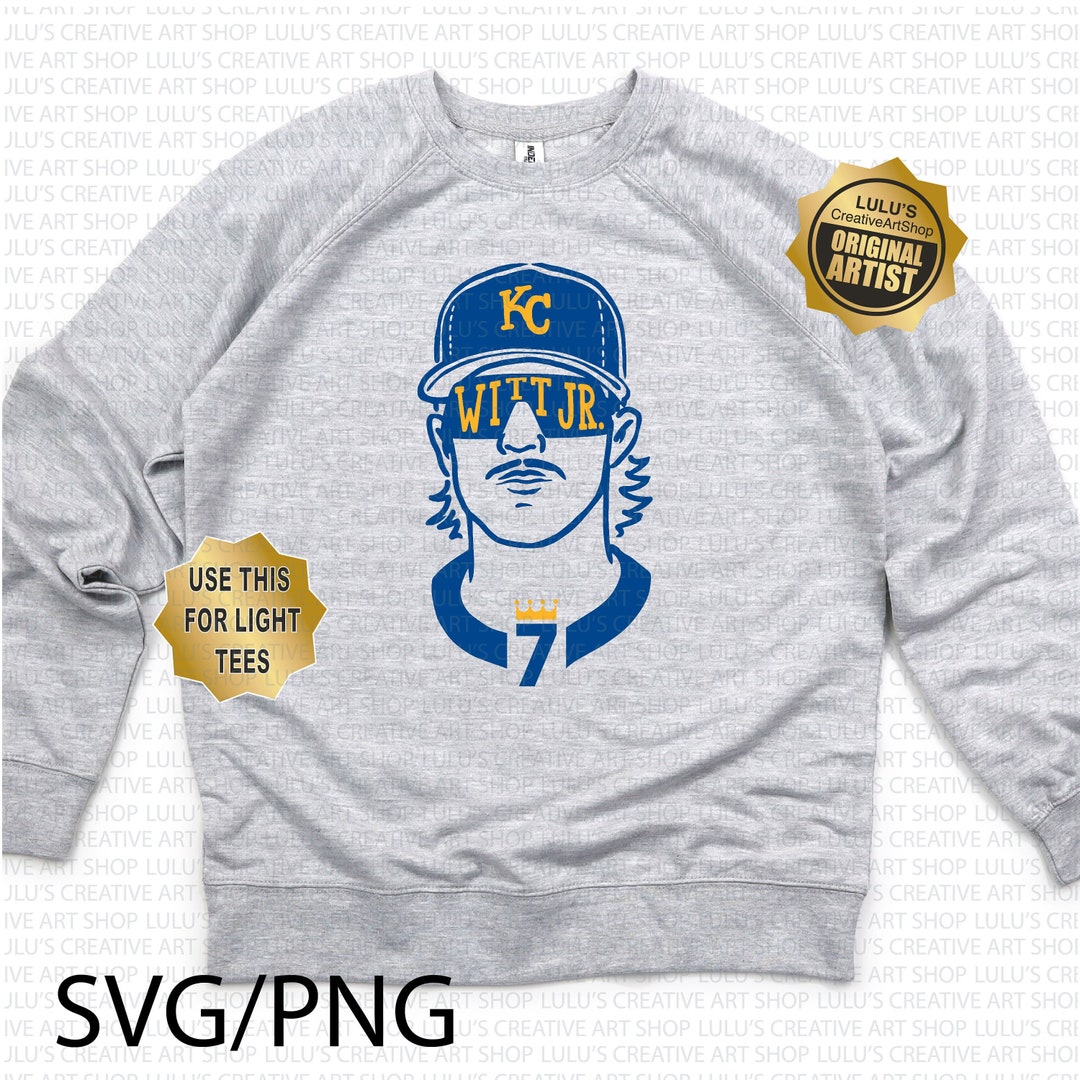 Bobby KC Svg-png-light Tees-kc Baseball Svg-png-witt Jr Svg-png-kansas ...