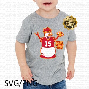 Snowman Mahomes Svg-png-mahomes Svg-png-chiefsmas Svg-kc Christmas Svg ...