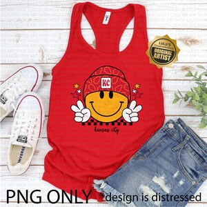 KC Smiley Face Png - Etsy