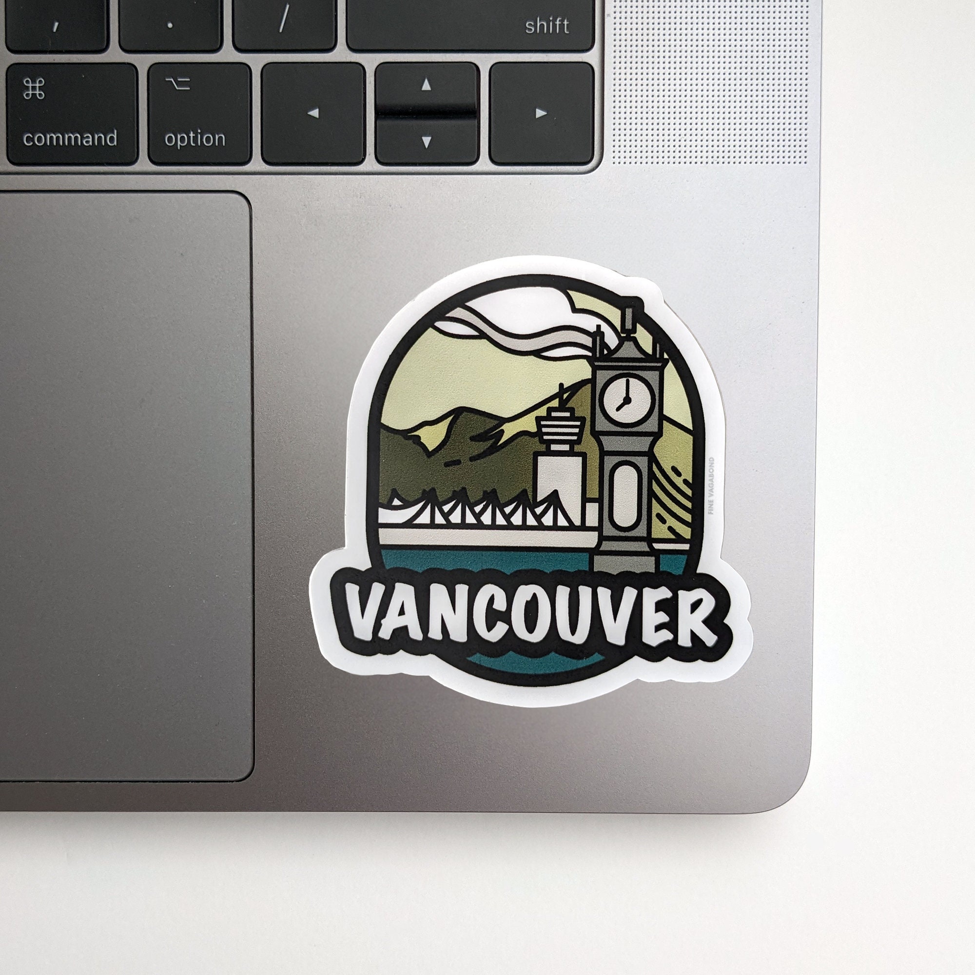 Vancouver Vinyl Sticker 3 Die Cut Waterproof World Travel Collection ...