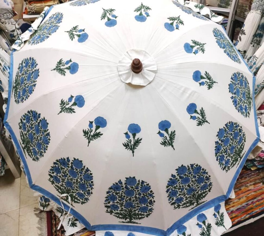 Indian Umbrella, Handmade Cotton Parasols, Cotton Umbrella Parasols for ...