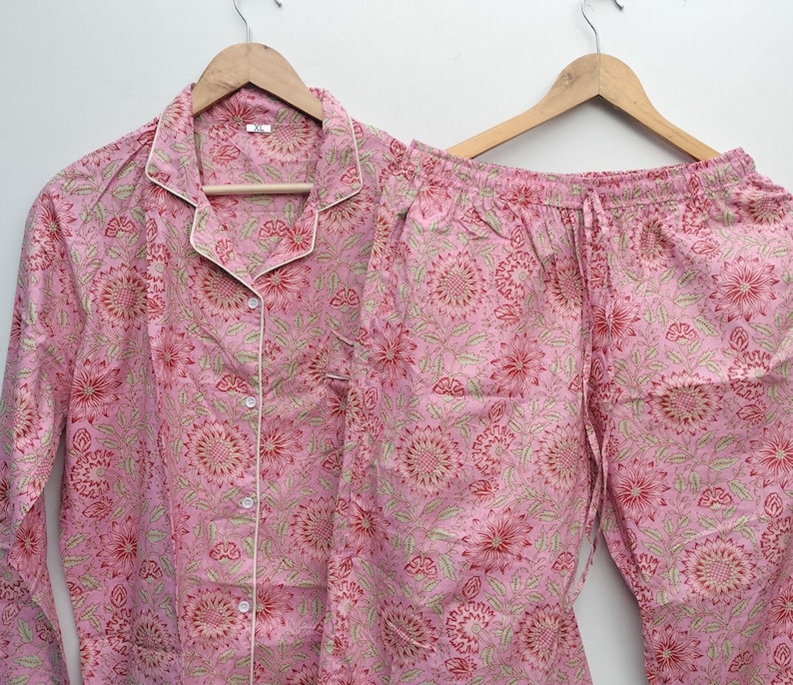 Softest Cotton Pajamas , Women's Cotton Pjs , Bridesmaid Pajamas Set ...