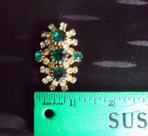 Diamanté Emerald Green & Mint Green Crystal Rhineston… - Gem
