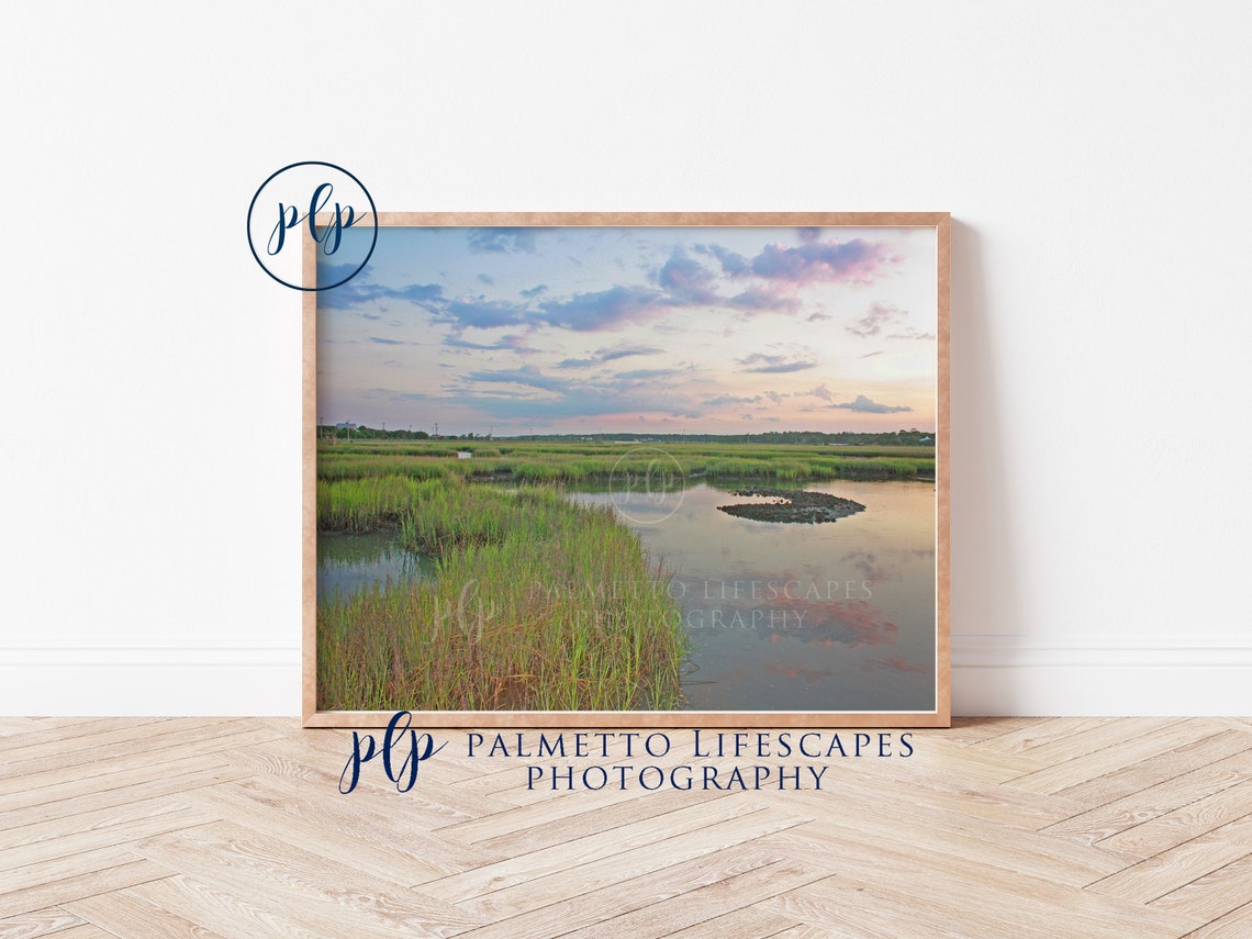 Marsh Print Marsh Photo Marsh Image Marsh Sunset Marsh | Etsy