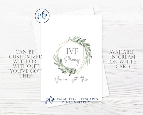 IVF Support Card IVF Sympathy Card IVF Card | Etsy