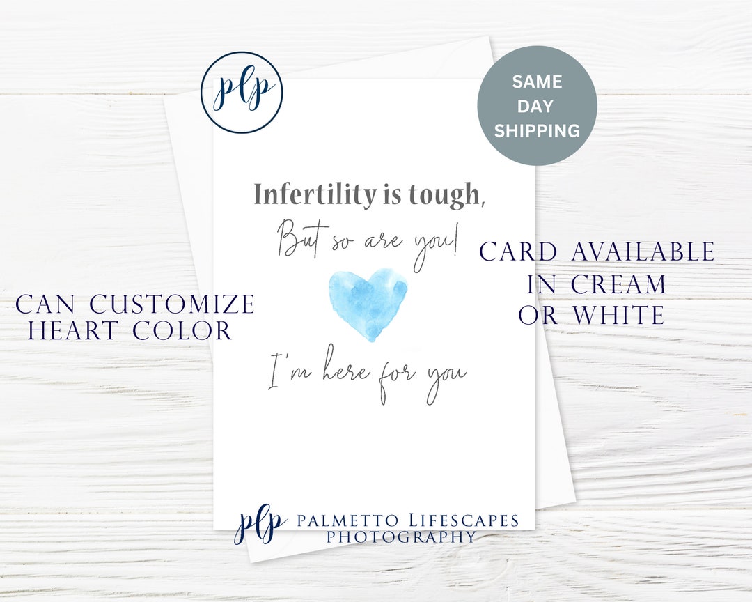 Infertility Card, Infertility Support Card, Infertility Sympathy Card ...
