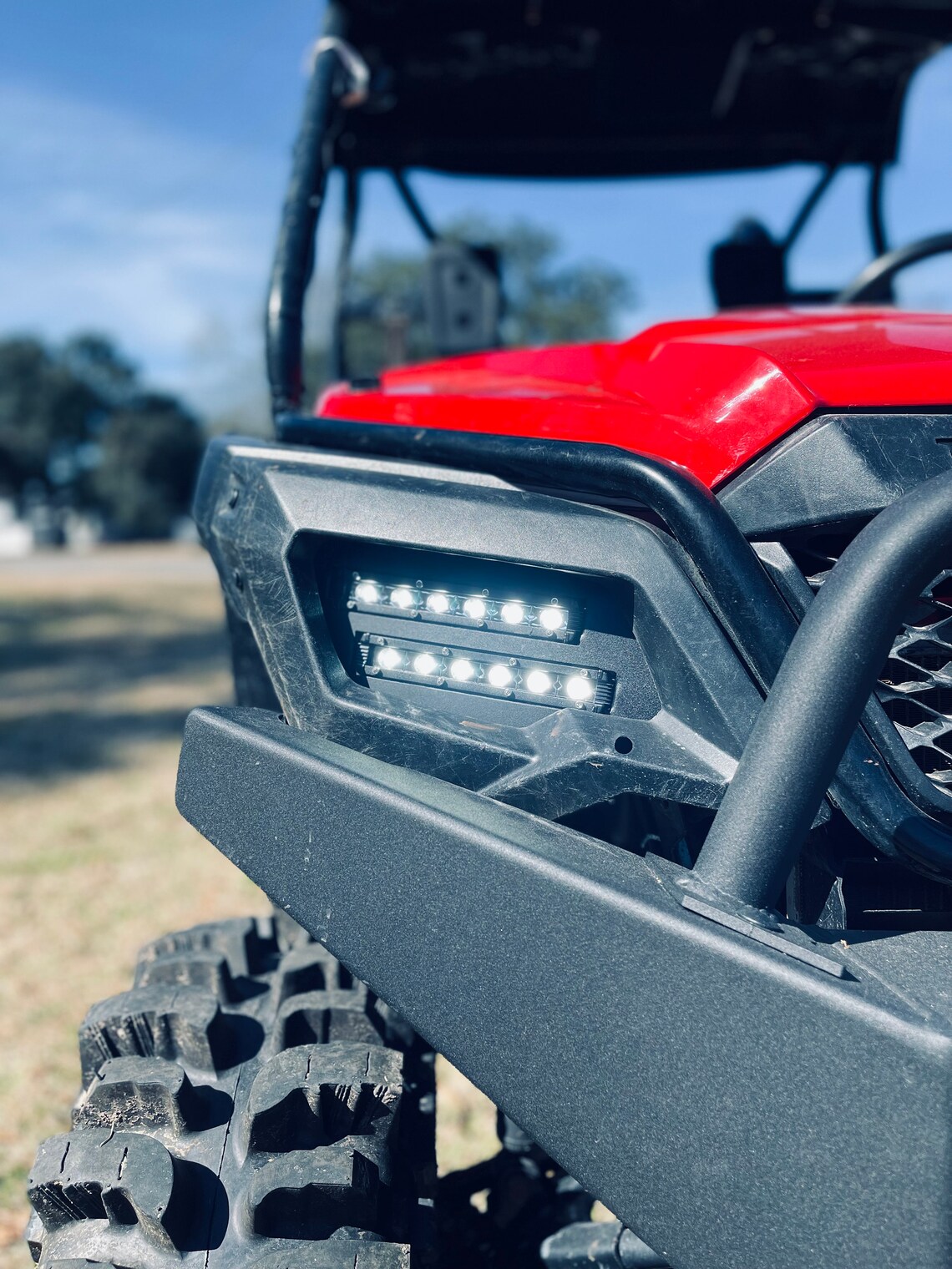 2015 Honda Pioneer 500/520 Dual Slim Row LED Headlight | Etsy