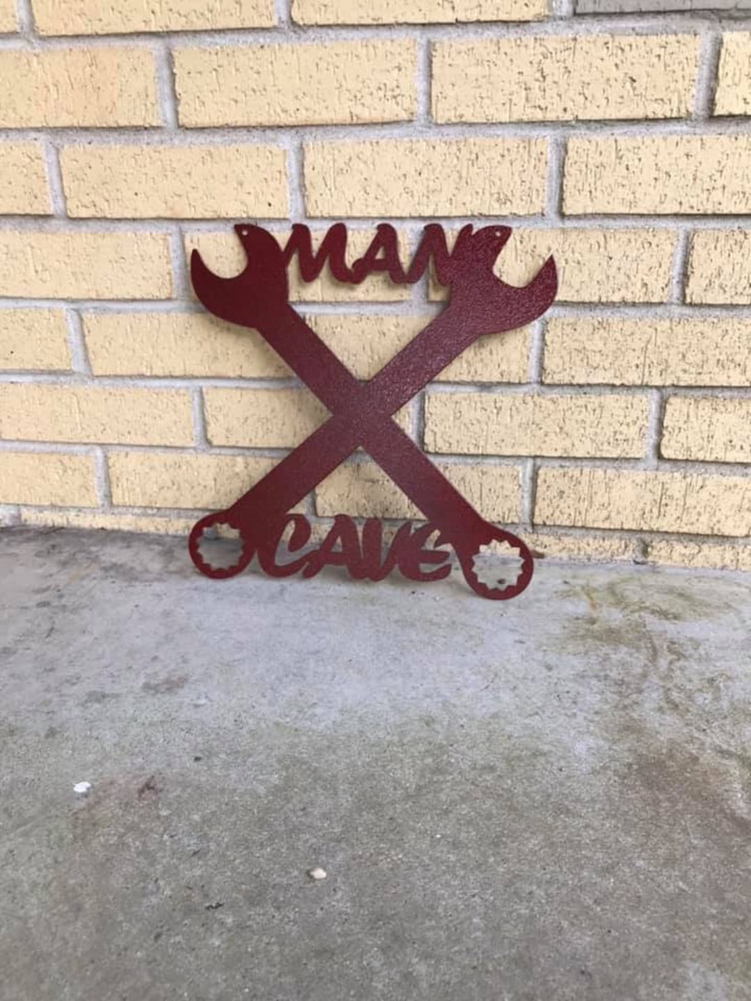 Man Cave Metal Décor Sign- Metal Art-father's Day Gifts - Etsy